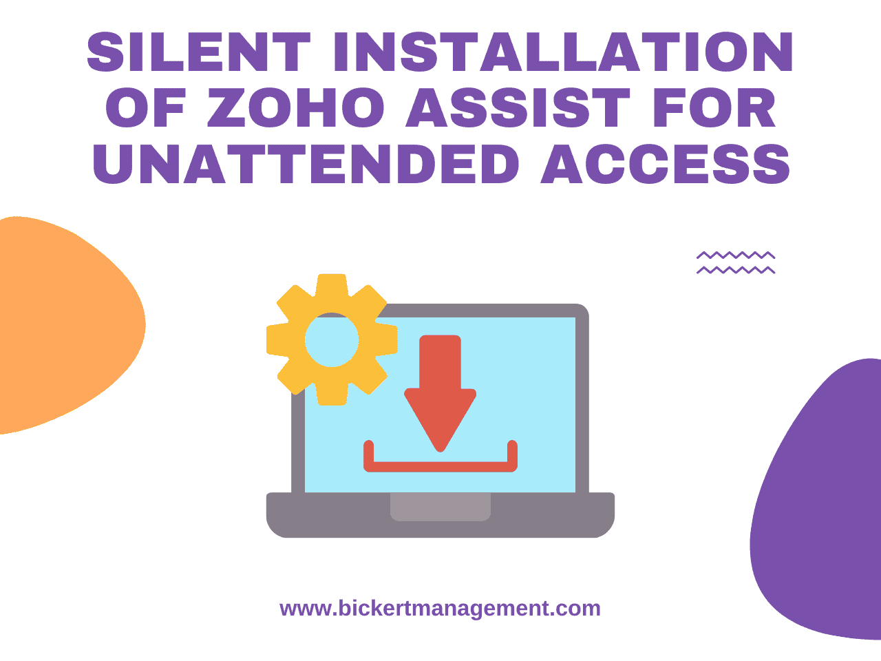 Silent Installation of Zoho Assist for Unattended Access: Step-by-Step ...