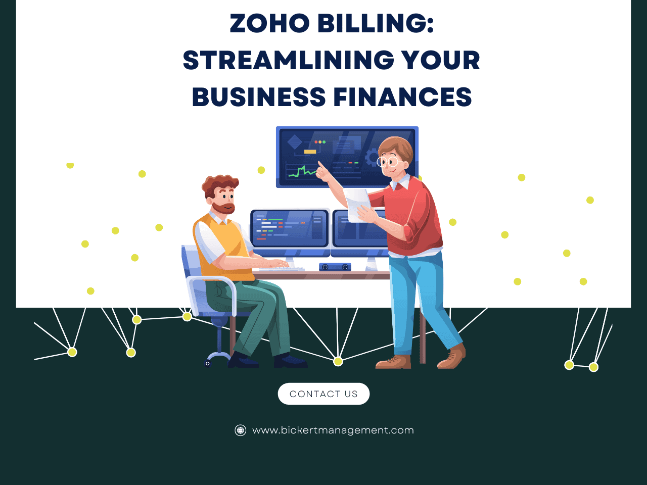 Zoho Billing: Streamlining Your Business Finances | Bickert Management Inc.