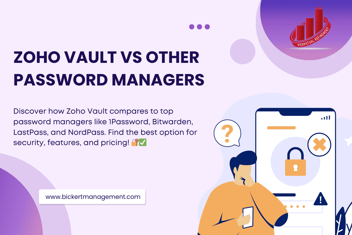 Zoho Vault vs Other Password Managers: Which One is Best? | Bickert ...